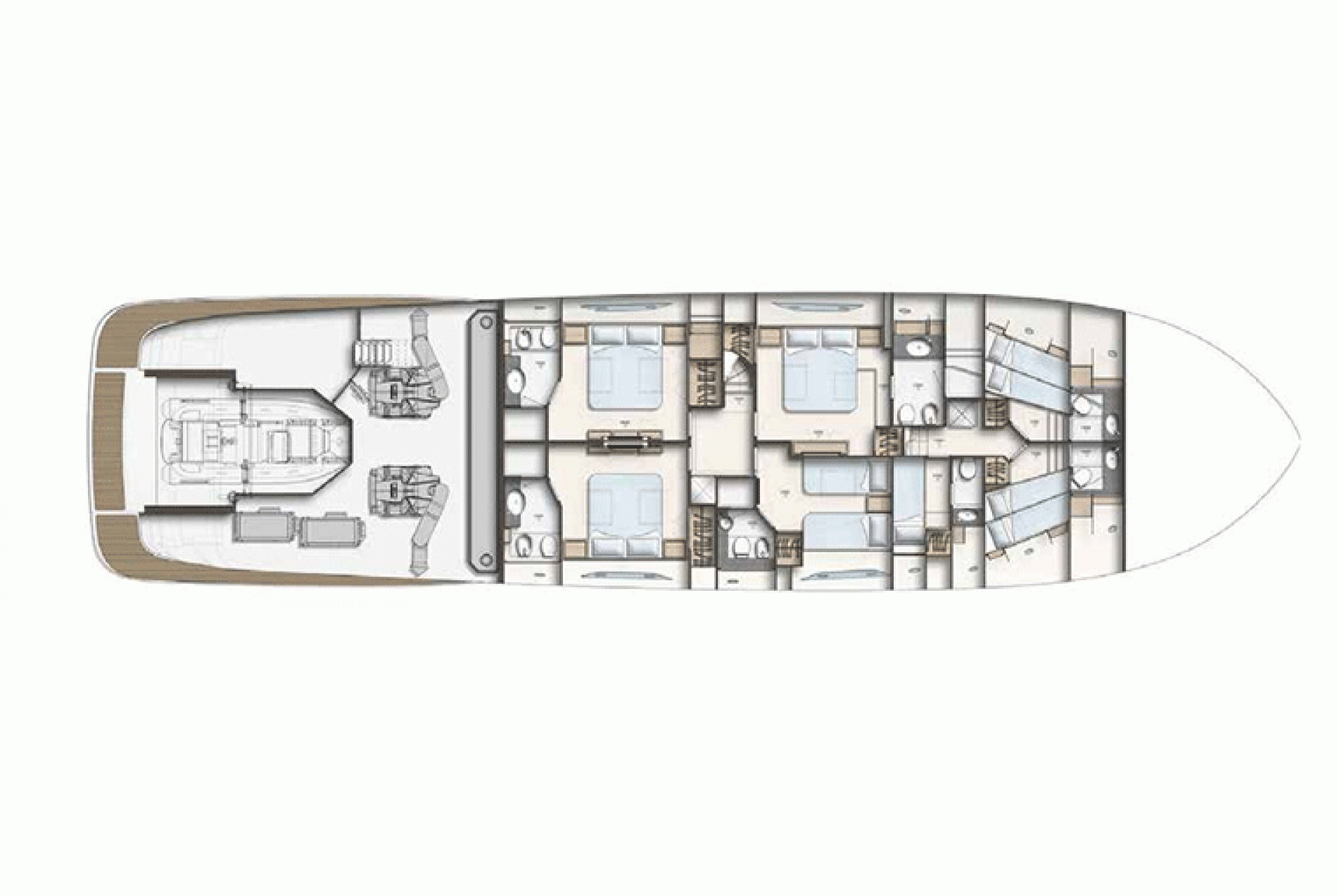 Custom Line Navetta 28 | Preowned Yachts | Inwards Marine